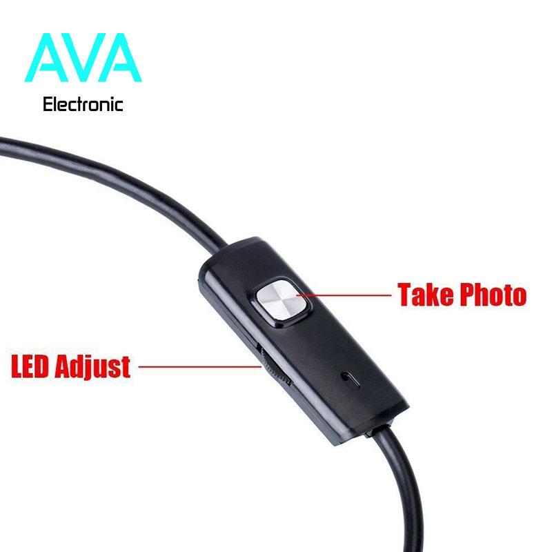 دوربین آندوسکوپی با خروجی OTG و USB سازگار با ویندوز و اندروید - آوا ...