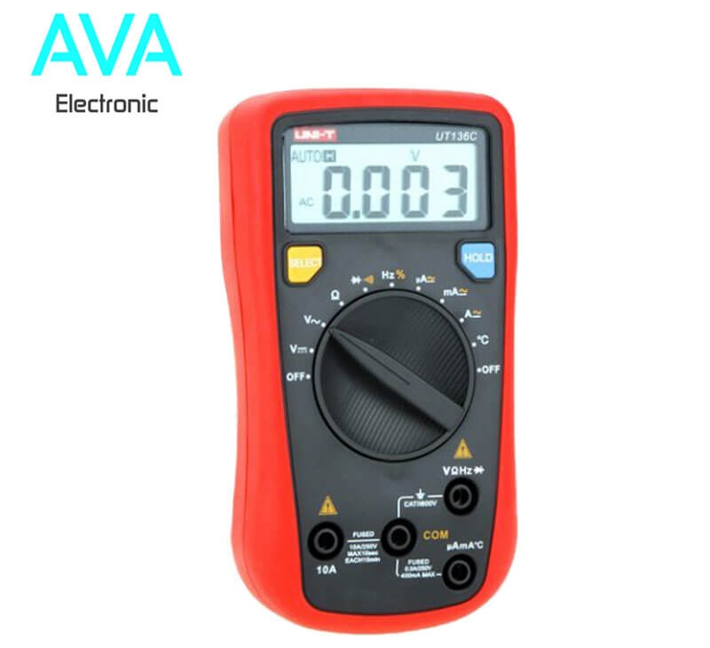 مولتی متر اتورنج UNI-T مدل UT136C با دقت بالا و قابلیت Data Hold